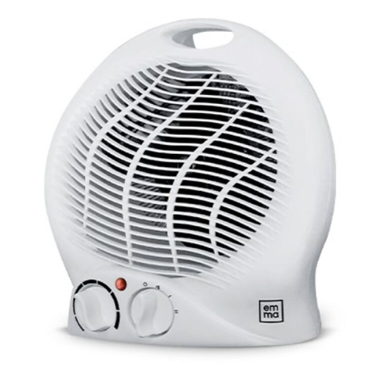 Calefactor Redondo Emma Blanco 2000W - Tecnología para el Hogar | Smart ...